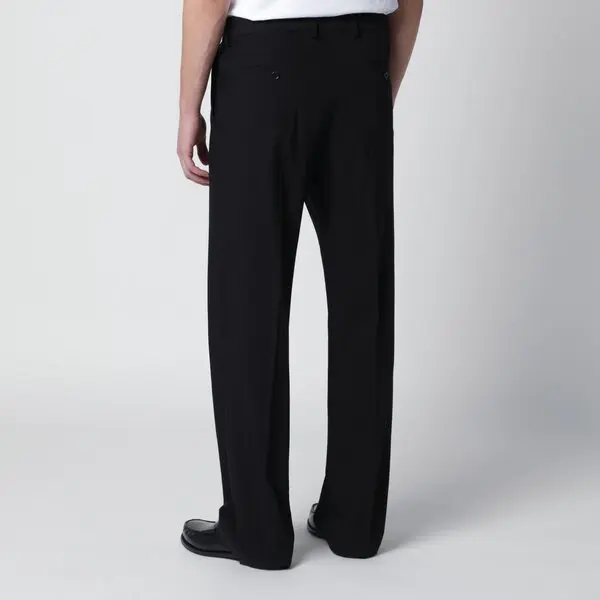 AMI Paris Wool Gabardine Trousers