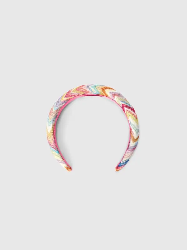 Missoni Zig Zag Motif Viscose Blend Headband