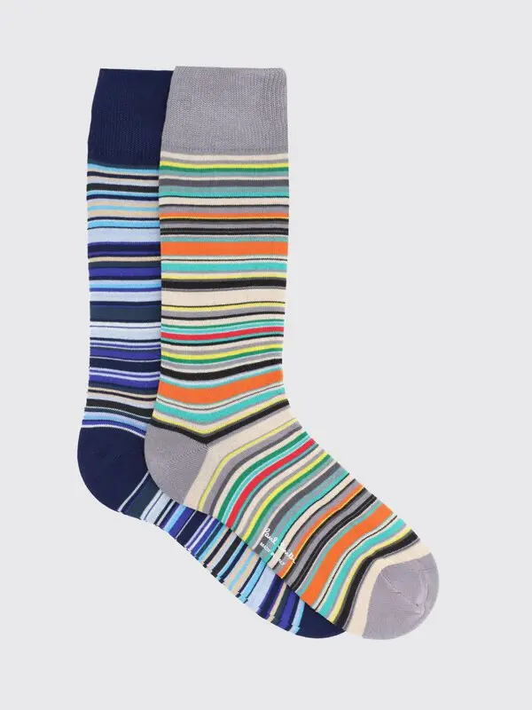 Paul Smith Striped Socks - Multicolor