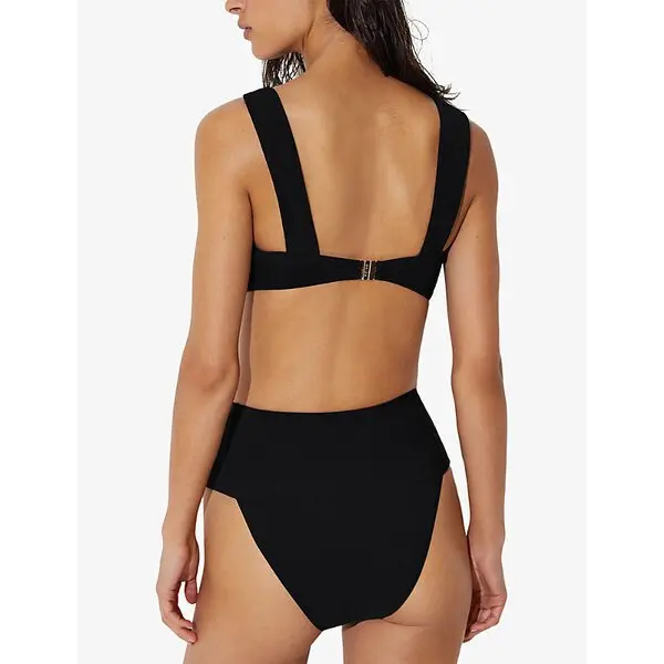 REISS Alba Hardware-detail Bikini Top