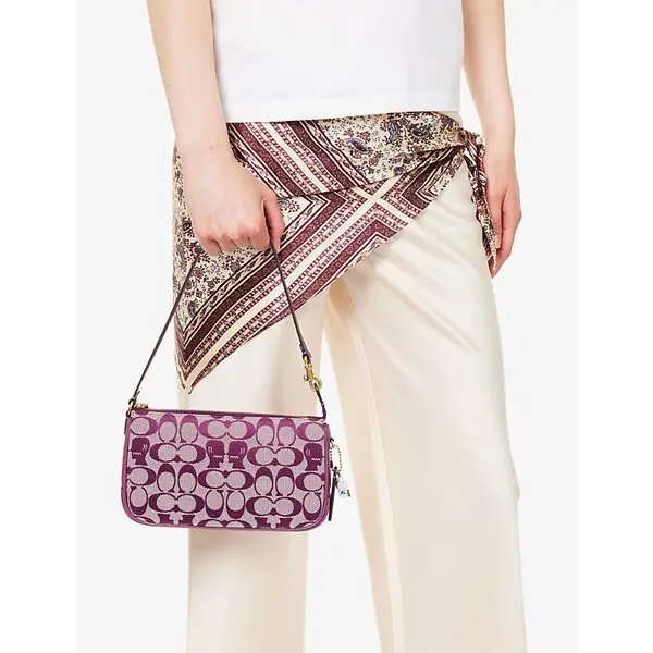 COACH X Brain Dead Signature Plaza Canvas Shoulder Bag