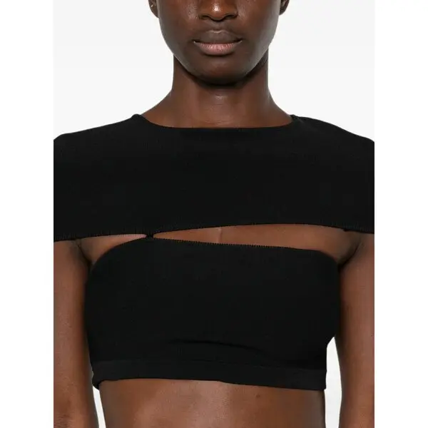 Cult Gaia Cut-out Cropped Top