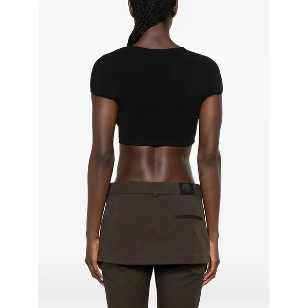 Cult Gaia Cut-out Cropped Top