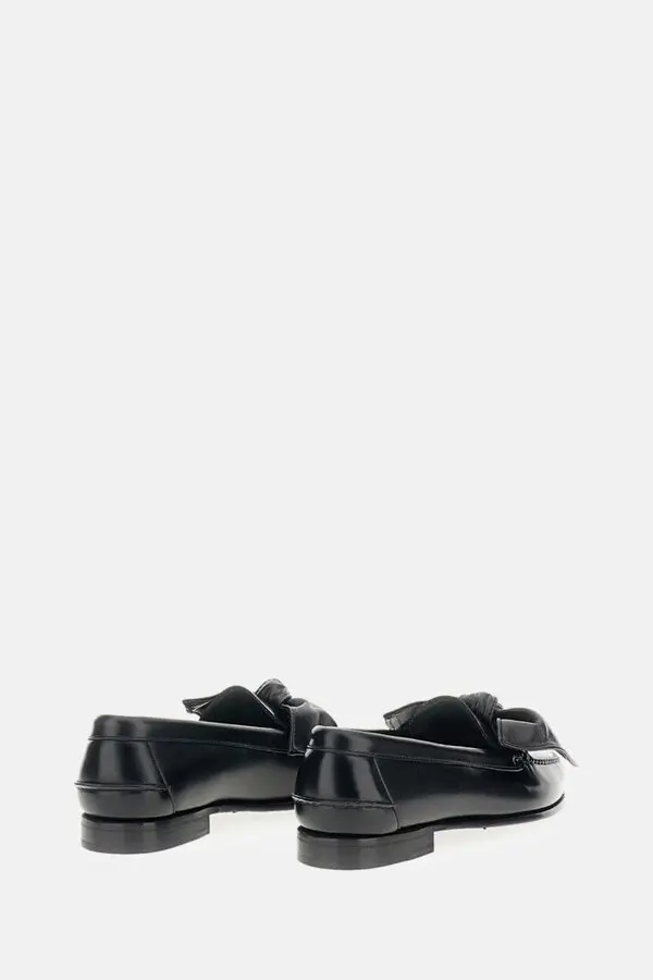 Hereu Corbati Bow Slip-on Loafers