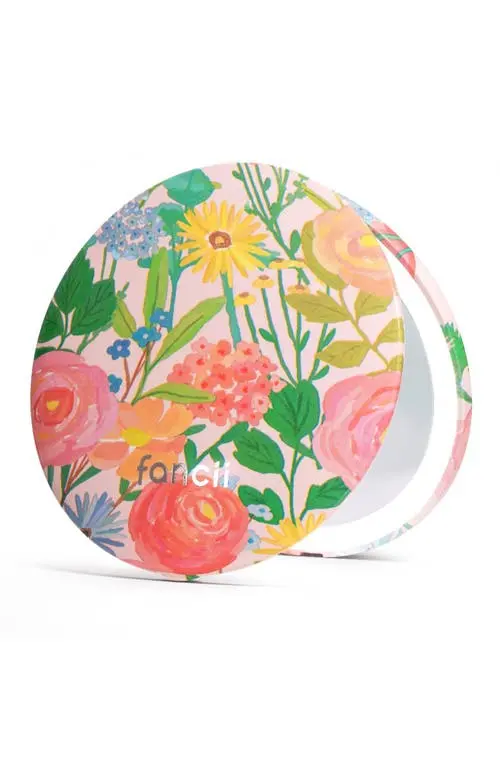 FANCII Mini Taylor Led Compact Mirror - Vibrant Florals