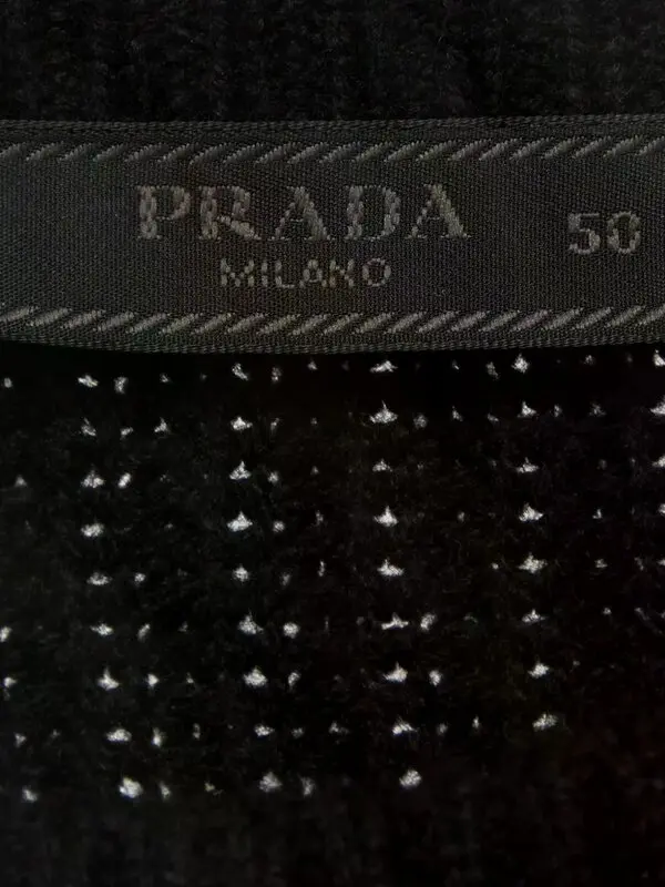 Prada Re-nylon Logo Plaque Sweater