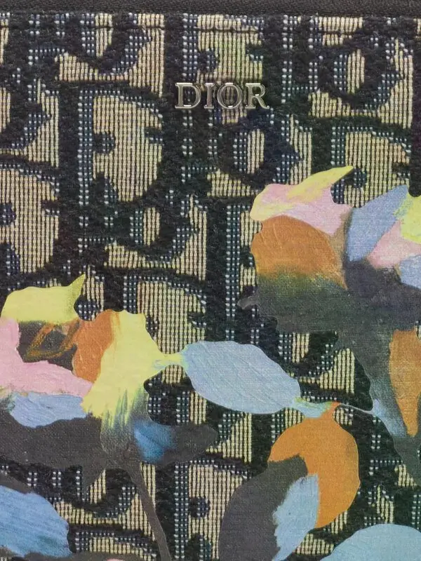 Dior X Alex Foxton 2019 Oblique Clutch Bag
