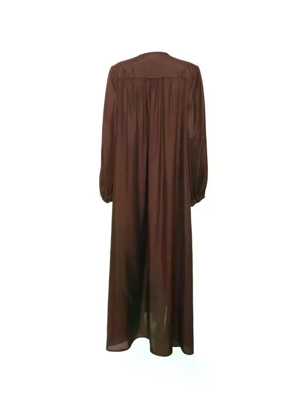 Zimmermann Long-sleeved Silk Maxi Dress