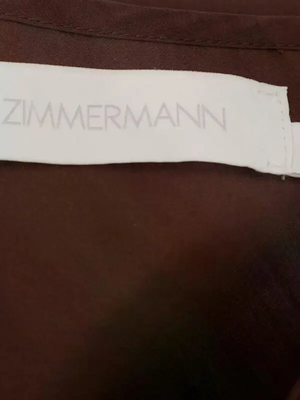 Zimmermann Long-sleeved Silk Maxi Dress