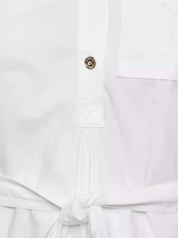 Burberry Belted Shirt Mini Dress