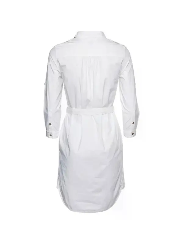 Burberry Belted Shirt Mini Dress
