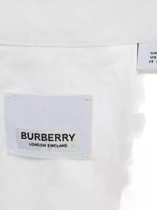Burberry Belted Shirt Mini Dress
