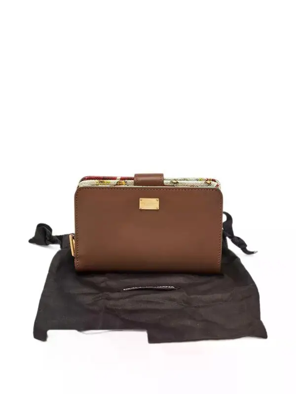 Dolce & Gabbana Logo-plaque Zip-around Wallet