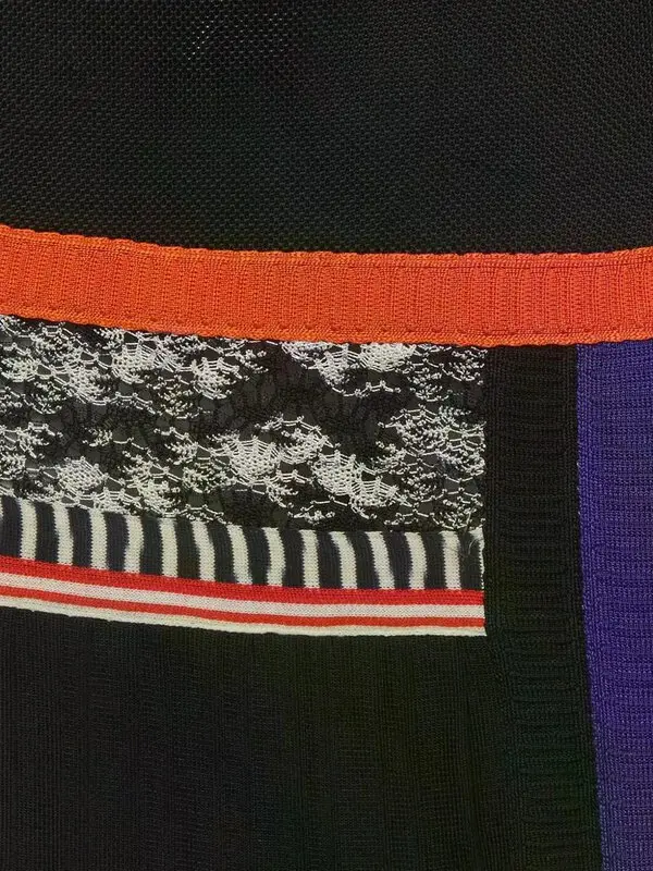 Missoni Panelled Sleeveless Mini Dress