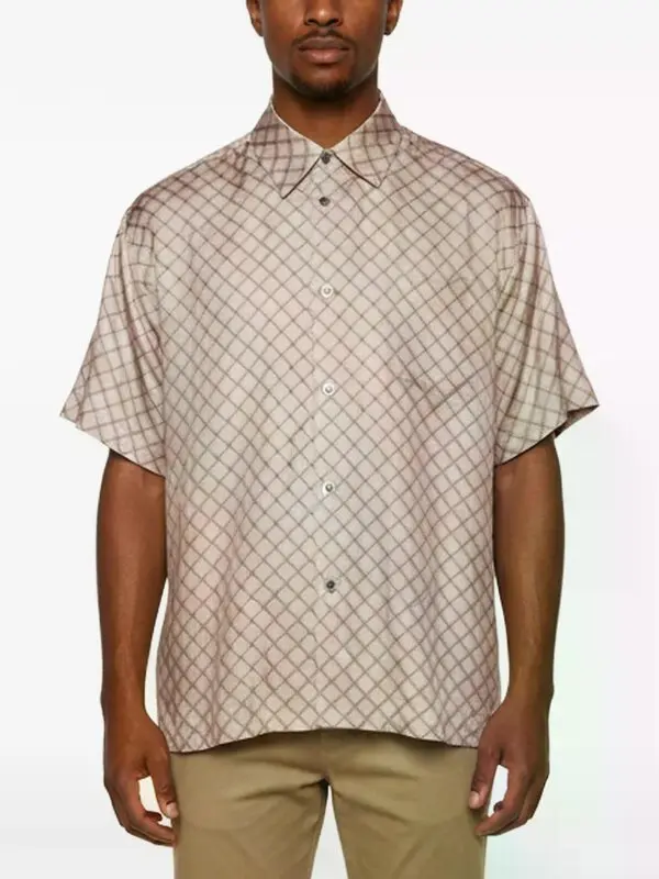 John Elliott Printed Silk Shirt