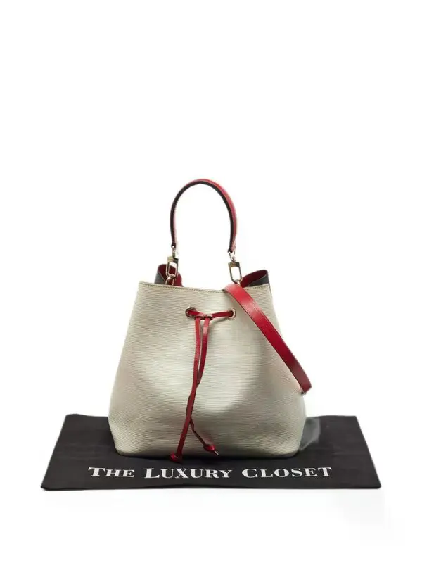 LOUIS VUITTON Néonoé Epi-leather Tote Bag - White
