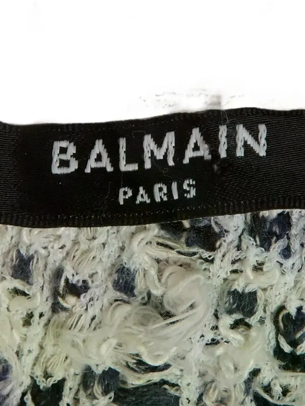 Balmain Tweed Skirt Set
