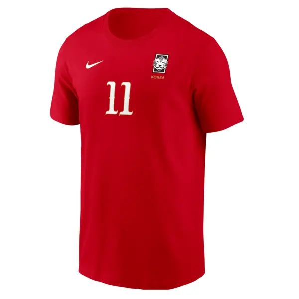 Nike Hwang Hee-chan Korea Soccer T-shirt - Red