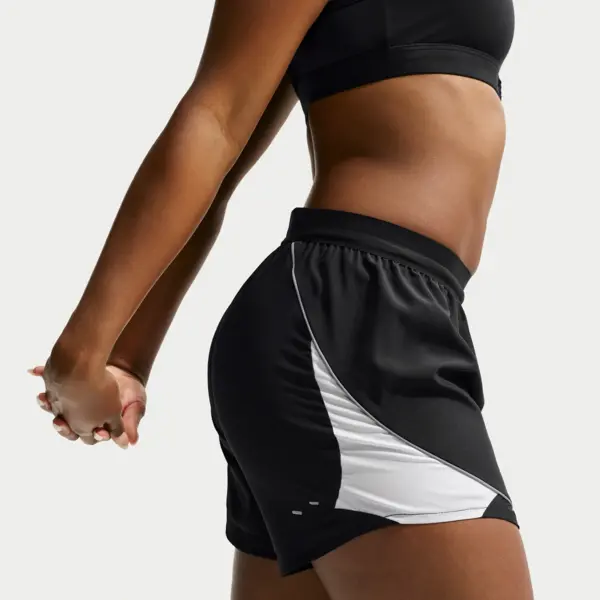 Nike Swoosh Dri-fit Mid-rise Unlined Running Shorts
