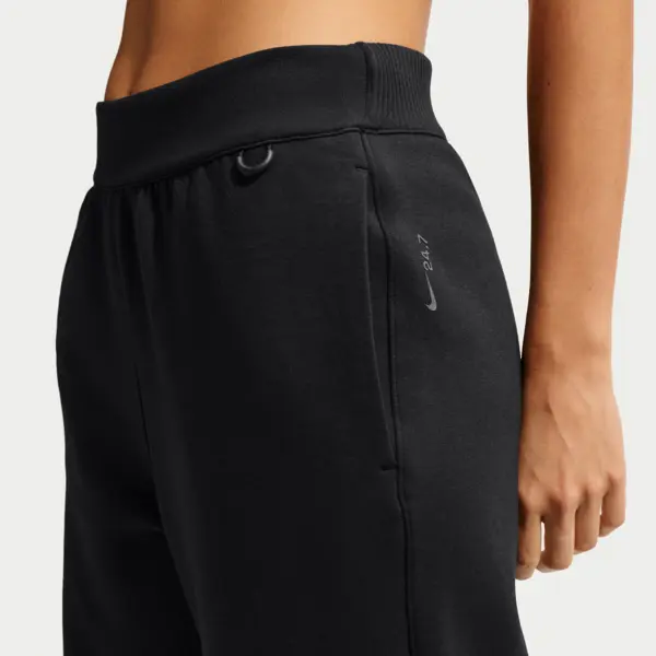 Nike 24.7 Impossiblysoft Dri-fit High-rise Jogger Pants - Black