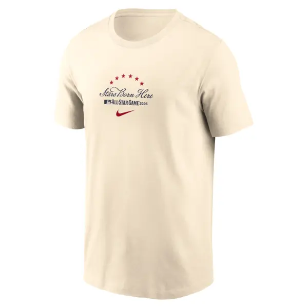 Nike 2026 All-star Game Two-hit Sketch Bell Mlb T-shirt - Brown