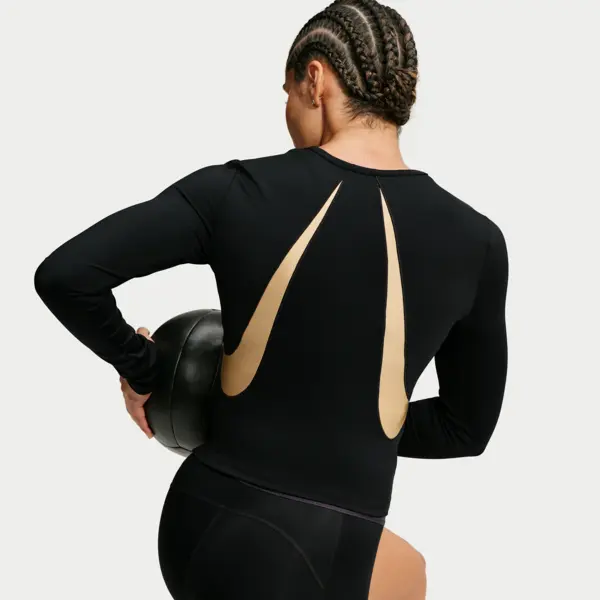 Nike Pro Sculpt Dri-fit Long-sleeve Top - Black