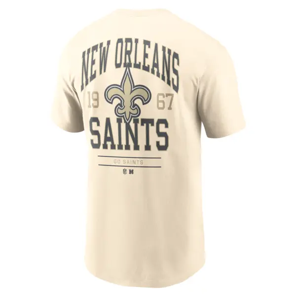 Nike New Orleans Saints Essential Vintage Mod Nfl T-shirt - Brown