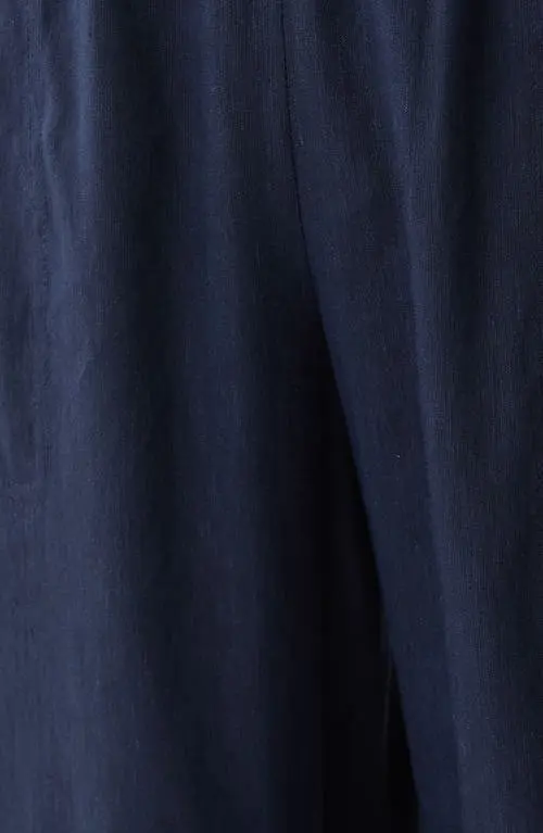 Lafayette 148 New York Linen Blend Straight Leg Pants