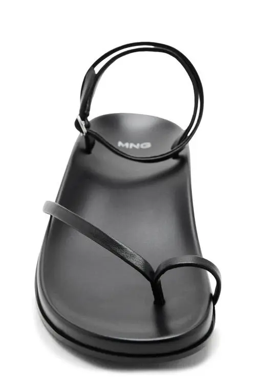 Mango Ankle Strap Slide Sandal