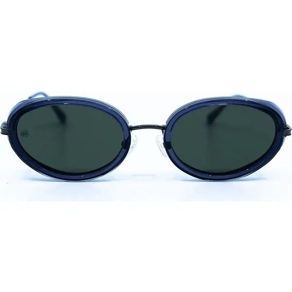 TAXXON EYEWEAR Gala Ash Oval Sunglasses - Green
