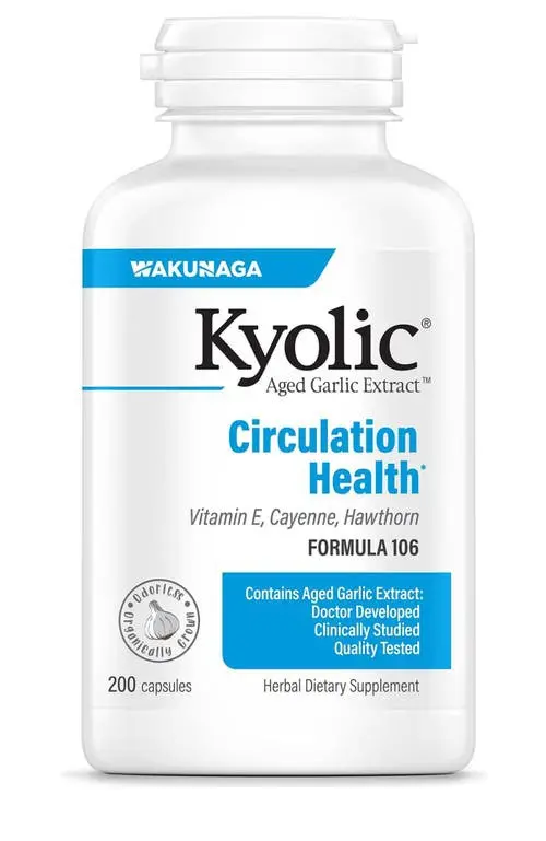 KYOLIC Aged Garlic Extract Formula 106, Circulation Health