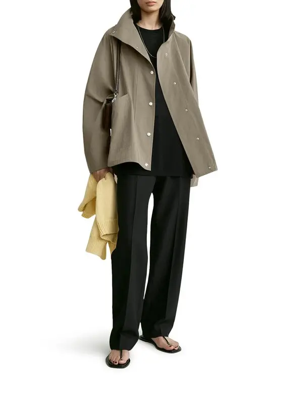 TOTEME Cotton Blend Parachute Jacket - Multicolor