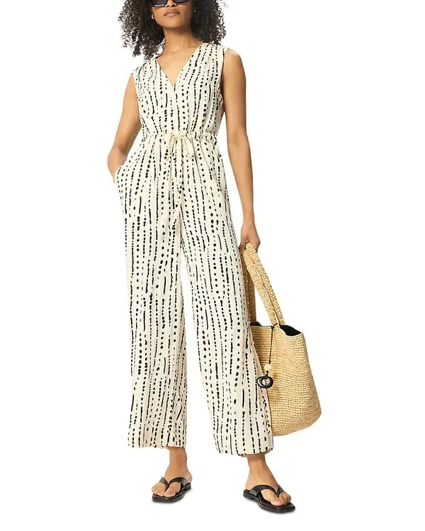 Whistles Dashed Spot Jumpsuit
