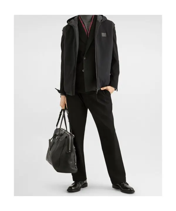 Dolce & Gabbana Technical-fabric Vest With Hood
