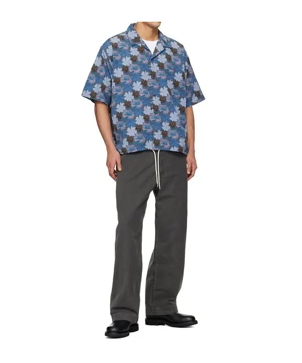 Nanamica Printed Short-sleeved Shirt