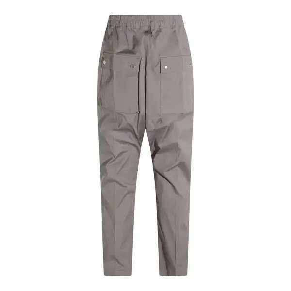 Rick Owens Elastic-waist Zip Detail Pants