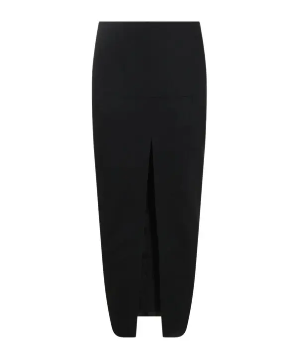Rick Owens Slit Midi Skirt