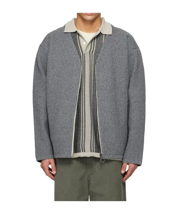 Nanamica Ooal 5g Zipper Cardigan