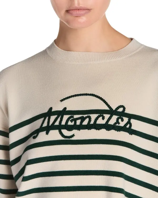 Moncler Logo Crewneck Sweater