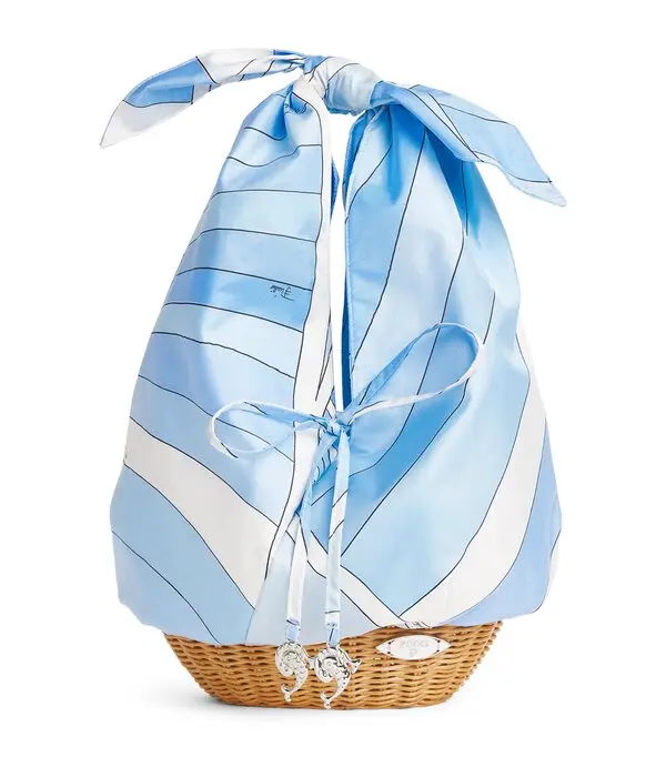 Emilio Pucci Silk Picnic Top-handle Bag