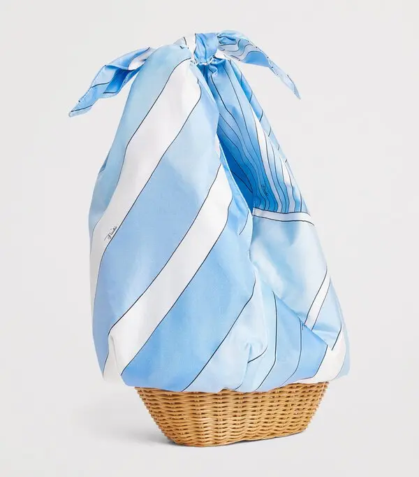 Emilio Pucci Silk Picnic Top-handle Bag