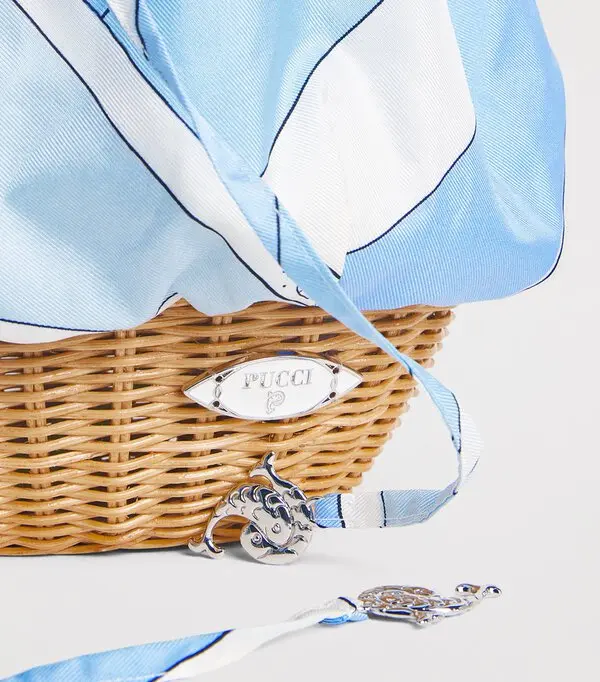 Emilio Pucci Silk Picnic Top-handle Bag
