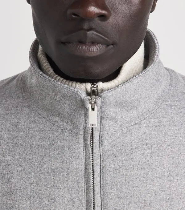 LARDINI Stretch-virgin Wool Jacket