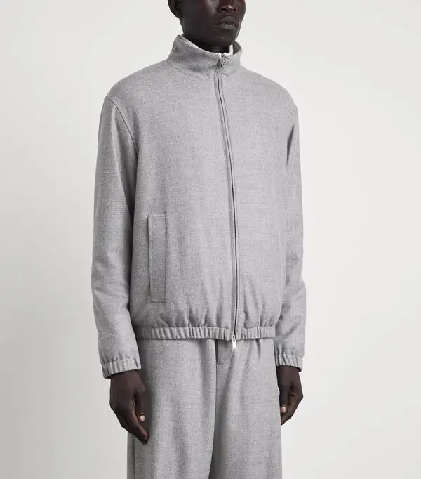 LARDINI Stretch-virgin Wool Jacket