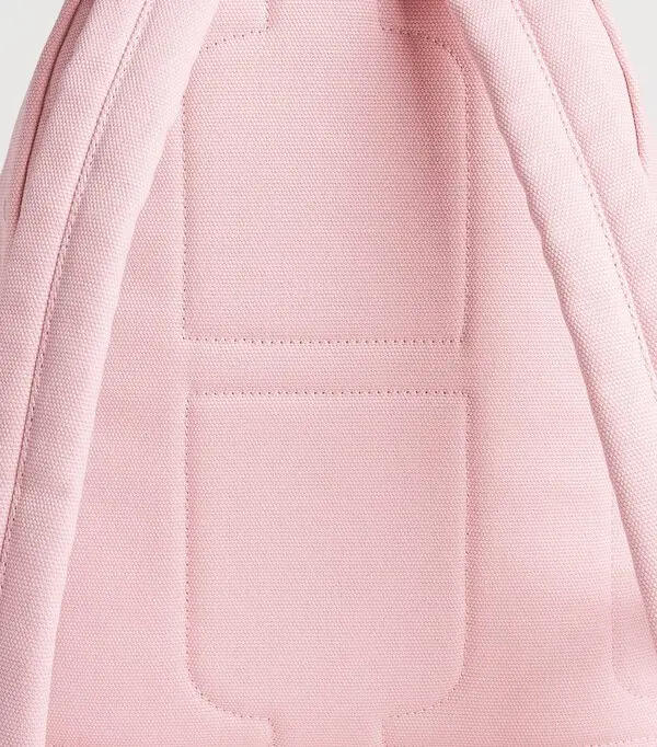 Harrods Cotton Embroidered Emblem Backpack - Pink