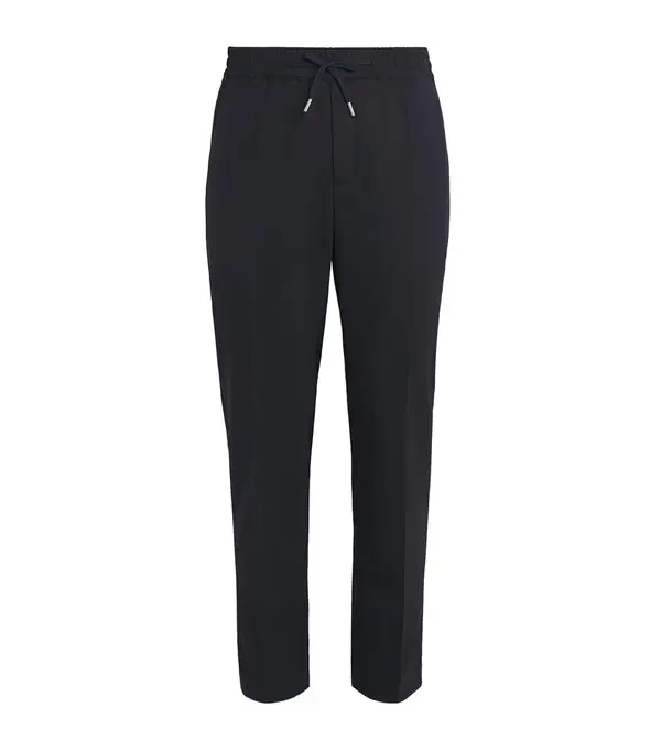 Sandro Wool-blend Drawstring Trousers