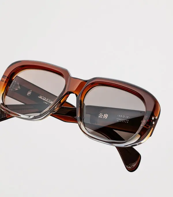 JACQUES MARIE MAGE Kobo Rectangle Sunglasses