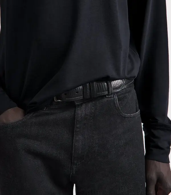 TOM FORD Lyocell-cotton Long-sleeve T-shirt