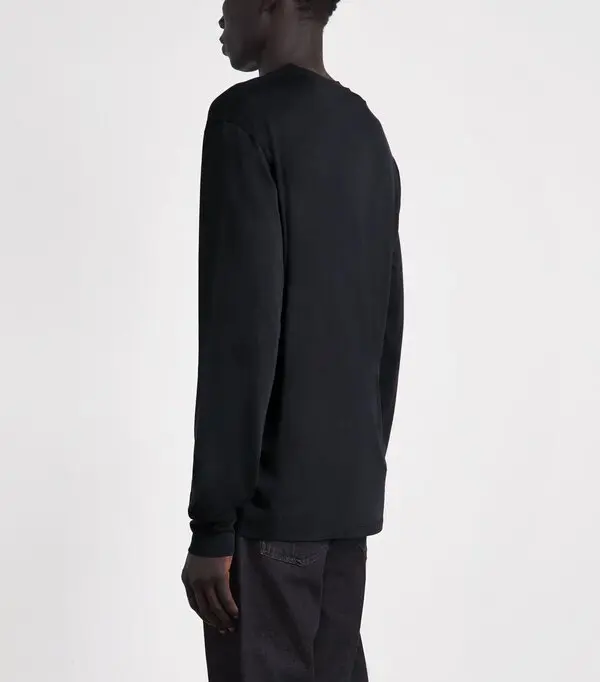 TOM FORD Lyocell-cotton Long-sleeve T-shirt