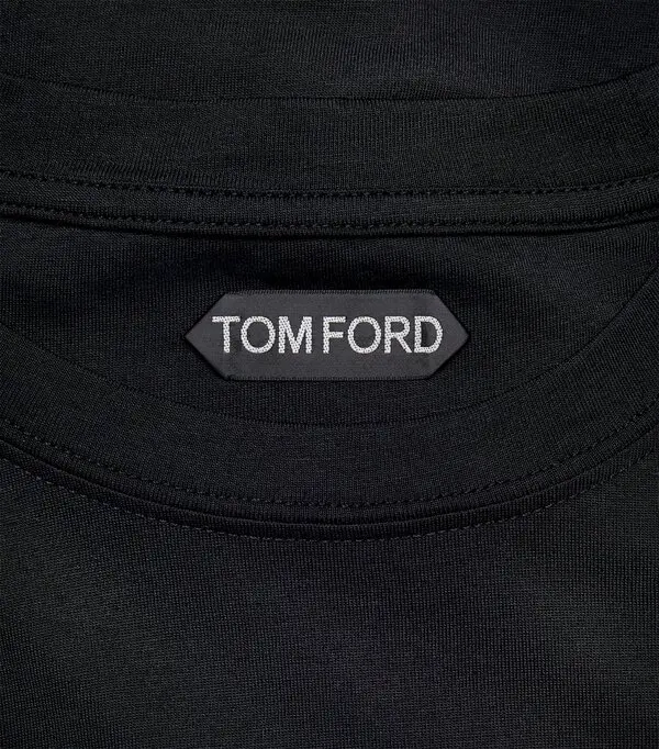 TOM FORD Lyocell-cotton Long-sleeve T-shirt